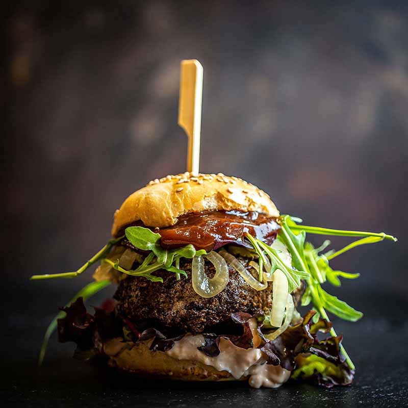 Extreme Onion Beef Burger - Burger Fritz