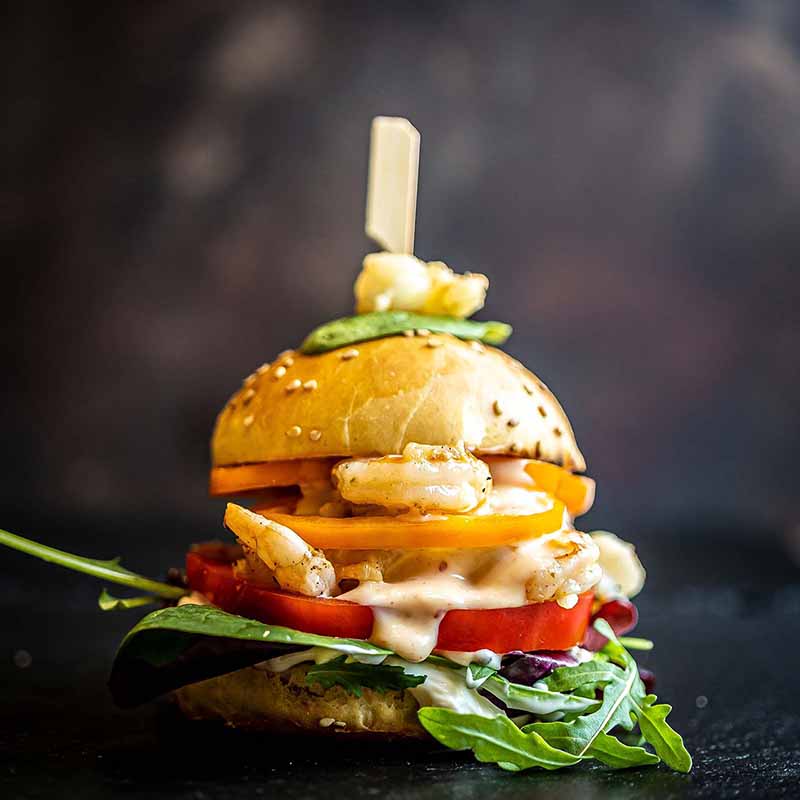 Classic Shrimps Burger - Burger Fritz